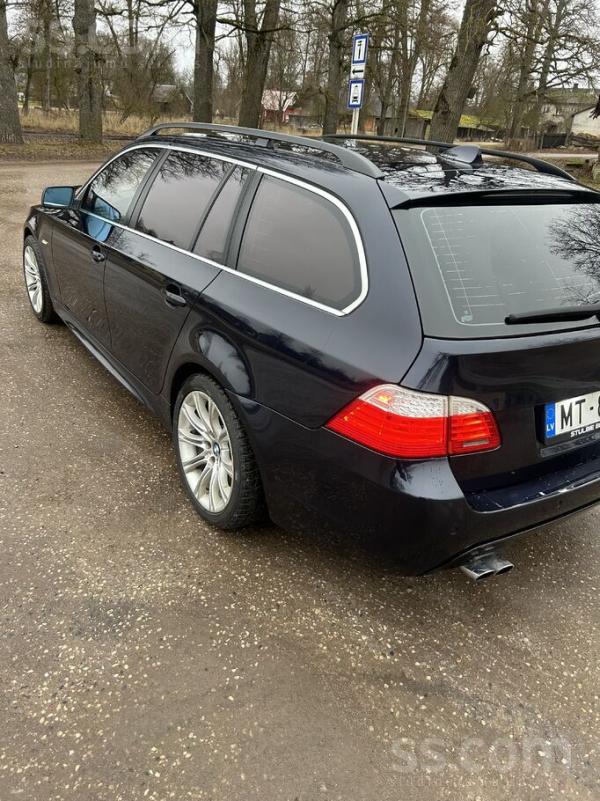 Zils BMW 530 2008 Madona, ar dzinēja tilpumu 3.00 L un nobraukumu 340 tūkst. km par 5500 €, foto 4 vietnē AUTOMOTO.COM.LV