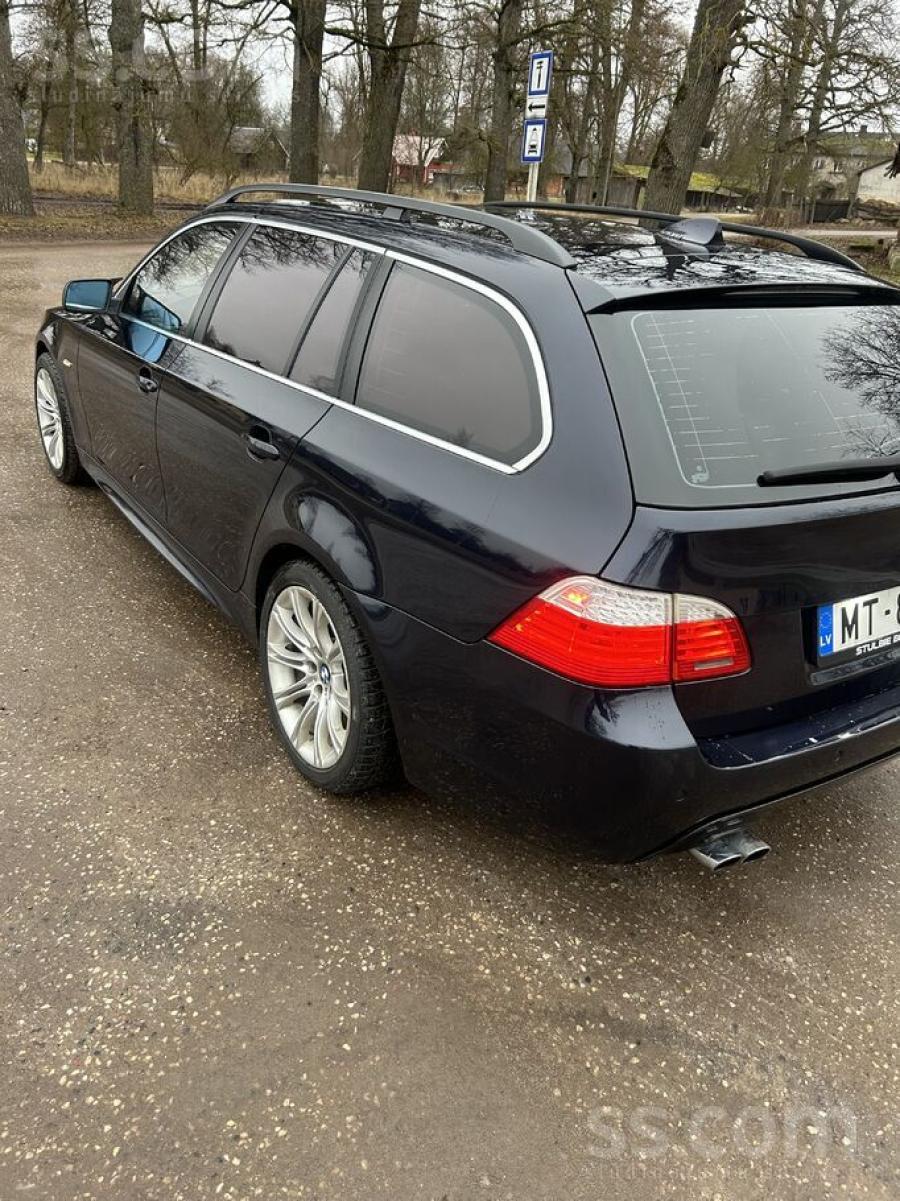 Zils BMW 530 2008 Madona, ar dzinēja tilpumu 3.00 L un nobraukumu 340 tūkst. km par 5500 €, foto 4 vietnē AUTOMOTO.COM.LV