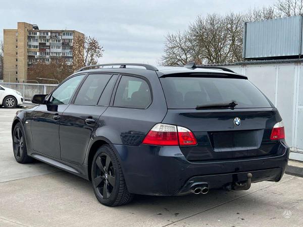 Blue BMW 530 2008 in Vilnius, with an engine capacity of 2.99 L and mileage of 300 thousand km for 5300 €, photo 4 on AUTOMOTO.COM.LV