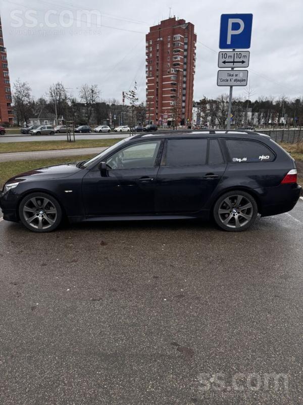 Blue BMW 530 2008 in Riga, with an engine capacity of 3.00 L and mileage of 467 thousand km for 6000 €, photo 2 on AUTOMOTO.COM.LV