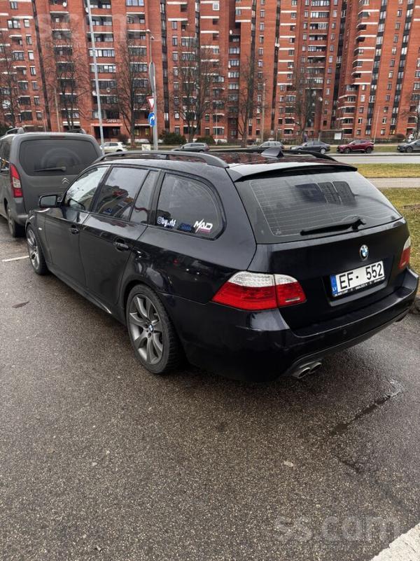 Blue BMW 530 2008 in Riga, with an engine capacity of 3.00 L and mileage of 467 thousand km for 6000 €, photo 3 on AUTOMOTO.COM.LV