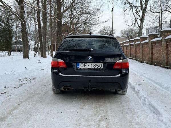Blue BMW 530 2008 in Jelgava, with an engine capacity of 3.00 L and mileage of 362 thousand km for 7600 €, photo 5 on AUTOMOTO.COM.LV