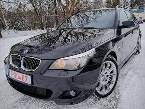 Blue BMW 530 2008 in Trakai, with an engine capacity of 2.99 L and mileage of 385 thousand km for 5890 €, photo 3 on AUTOMOTO.COM.LV