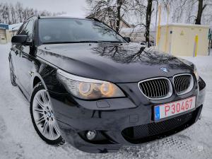 Blue BMW 530 2008 in Trakai, with an engine capacity of 2.99 L and mileage of 385 thousand km for 5890 €, photo 4 on AUTOMOTO.COM.LV
