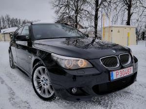 Blue BMW 530 2008 in Trakai, with an engine capacity of 2.99 L and mileage of 385 thousand km for 5890 €, photo 5 on AUTOMOTO.COM.LV