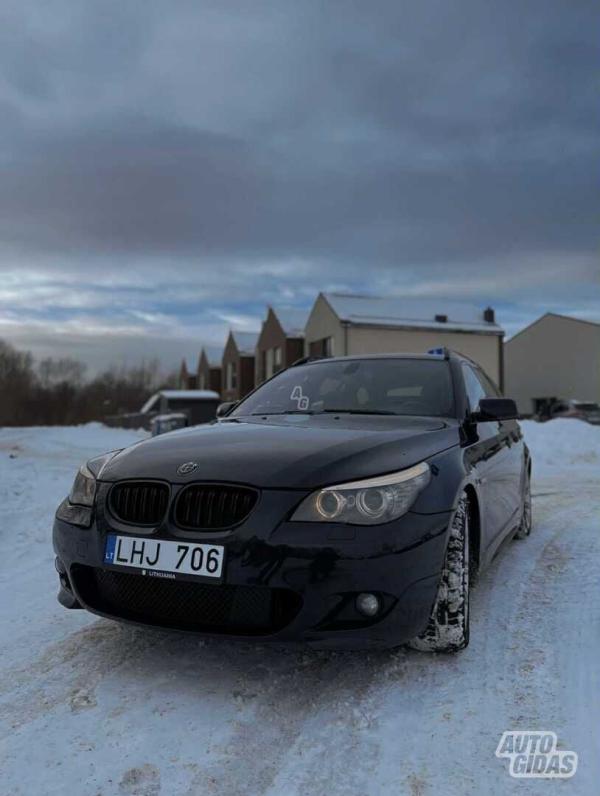 Blue BMW 530 2008 in Klaipeda, with an engine capacity of 3.00 L and mileage of 420 thousand km for 5500 €, photo 1 on AUTOMOTO.COM.LV