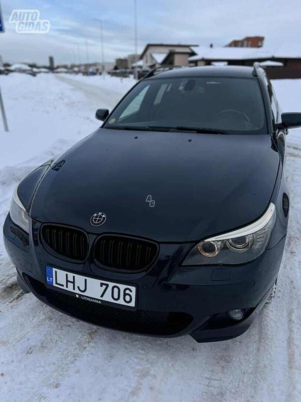 Blue BMW 530 2008 in Klaipeda, with an engine capacity of 3.00 L and mileage of 420 thousand km for 5500 €, photo 2 on AUTOMOTO.COM.LV