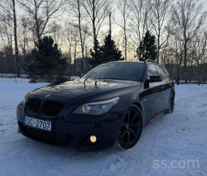 Zils BMW 530 2008 Rīga, ar dzinēja tilpumu 3.00 L un nobraukumu 330 tūkst. km par 6750 €, foto  vietnē AUTOMOTO.COM.LV