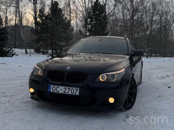 Blue BMW 530 2008 in Riga, with an engine capacity of 3.00 L and mileage of 330 thousand km for 6750 €, photo 2 on AUTOMOTO.COM.LV