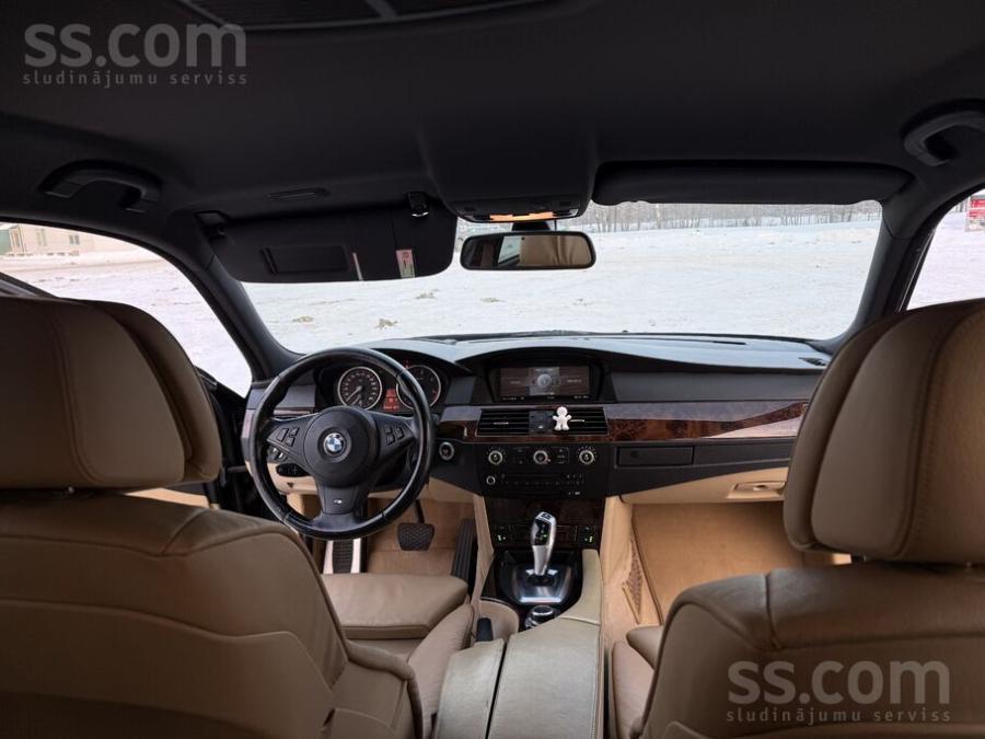 Zils BMW 530 2008 Rīga, ar dzinēja tilpumu 3.00 L un nobraukumu 330 tūkst. km par 6750 €, foto 14 vietnē AUTOMOTO.COM.LV
