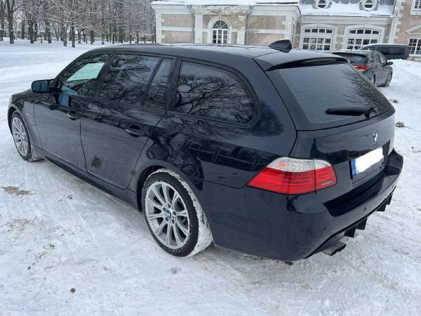 Blue BMW 530 2008 in Vilnius, with an engine capacity of 2.99 L and mileage of 260 thousand km for 4750 €, photo 3 on AUTOMOTO.COM.LV