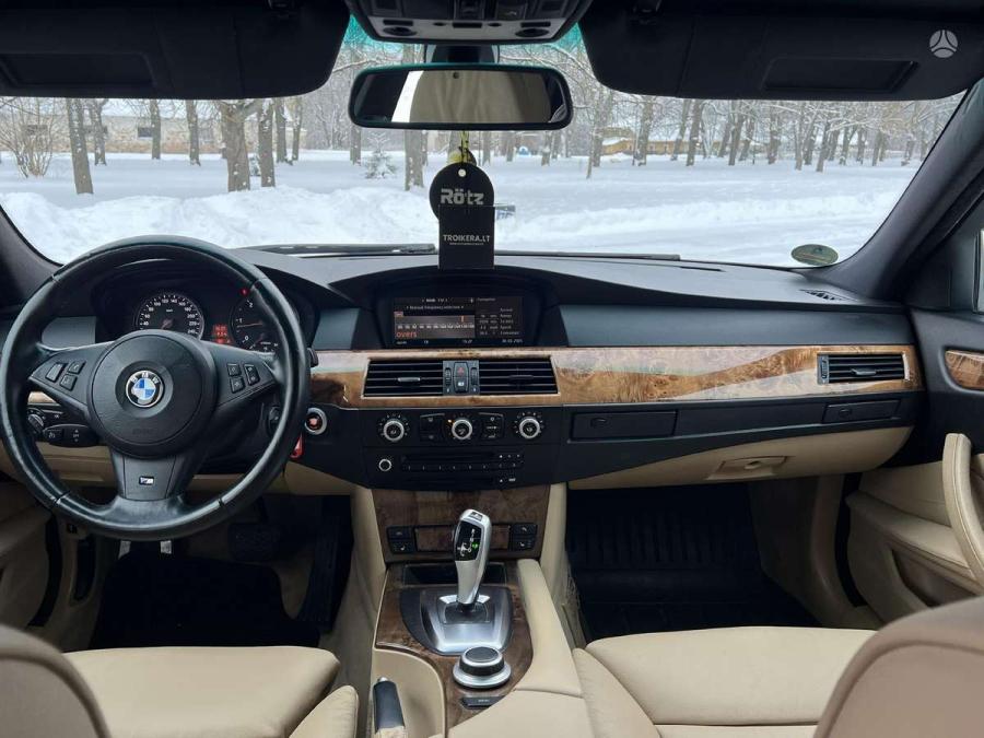 Zils BMW 530 2008 Viļņa, ar dzinēja tilpumu 2.99 L un nobraukumu 260 tūkst. km par 4750 €, foto 5 vietnē AUTOMOTO.COM.LV