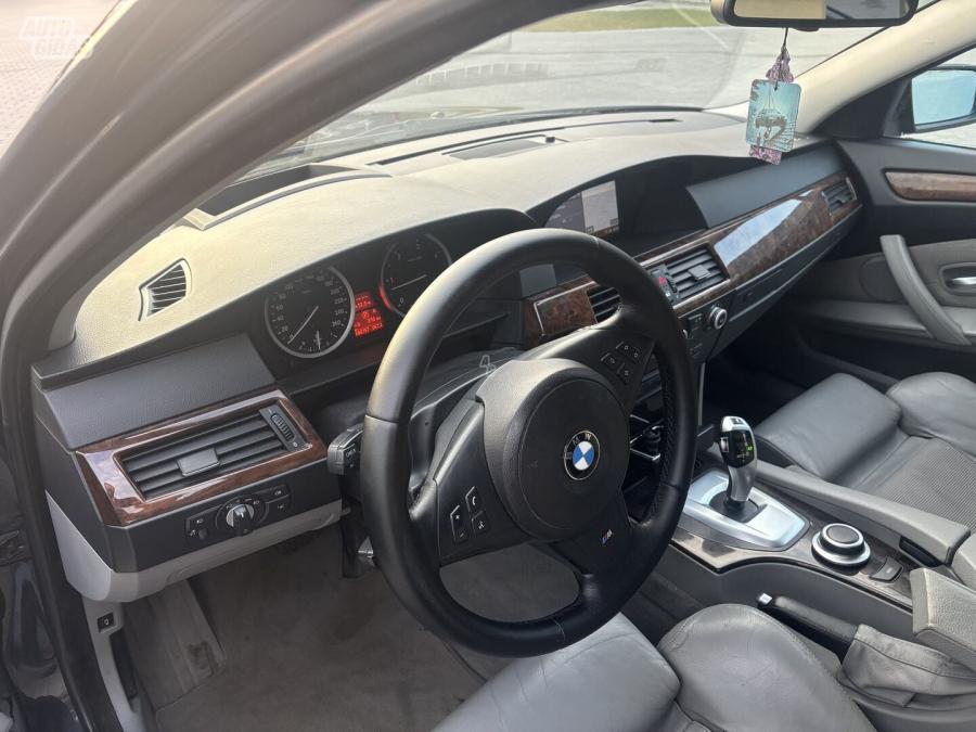 Zils BMW 530 2008 Šauļi, ar dzinēja tilpumu 3.00 L un nobraukumu 397 tūkst. km par 4999 €, foto 9 vietnē AUTOMOTO.COM.LV