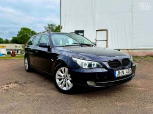 Blue BMW 530 2008 in Kaunas, with an engine capacity of 3.00 L and mileage of 366 thousand km for 3850 €, photo 9 on AUTOMOTO.COM.LV