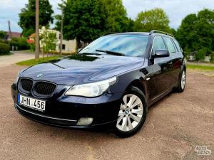 Blue BMW 530 2008 in Kaunas, with an engine capacity of 3.00 L and mileage of 366 thousand km for 3850 €, photo 11 on AUTOMOTO.COM.LV