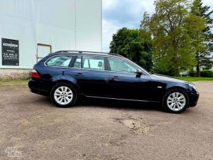 Blue BMW 530 2008 in Kaunas, with an engine capacity of 3.00 L and mileage of 366 thousand km for 3850 €, photo 13 on AUTOMOTO.COM.LV