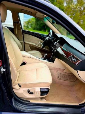 Blue BMW 530 2008 in Kaunas, with an engine capacity of 3.00 L and mileage of 366 thousand km for 3850 €, photo 19 on AUTOMOTO.COM.LV