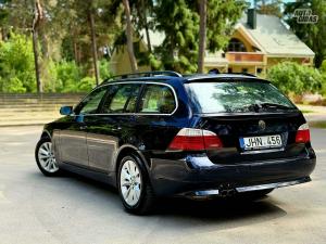 Blue BMW 530 2008 in Kaunas, with an engine capacity of 3.00 L and mileage of 366 thousand km for 3400 €, photo 9 on AUTOMOTO.COM.LV