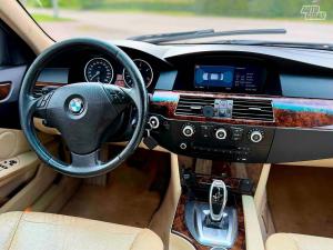 Blue BMW 530 2008 in Kaunas, with an engine capacity of 3.00 L and mileage of 366 thousand km for 3400 €, photo 16 on AUTOMOTO.COM.LV