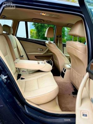 Blue BMW 530 2008 in Kaunas, with an engine capacity of 3.00 L and mileage of 366 thousand km for 3400 €, photo 19 on AUTOMOTO.COM.LV