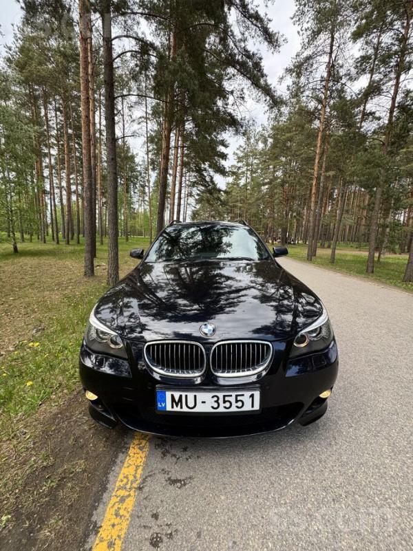 Blue BMW 530 2008 in Jekabpils, with an engine capacity of 3.00 L and mileage of 434 thousand km for 5550 €, photo 2 on AUTOMOTO.COM.LV
