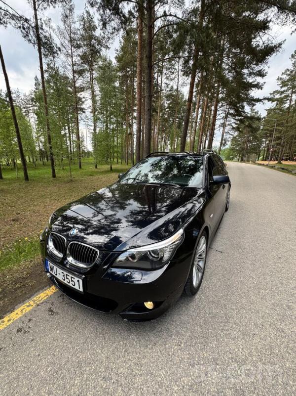 Blue BMW 530 2008 in Jekabpils, with an engine capacity of 3.00 L and mileage of 434 thousand km for 5550 €, photo 3 on AUTOMOTO.COM.LV