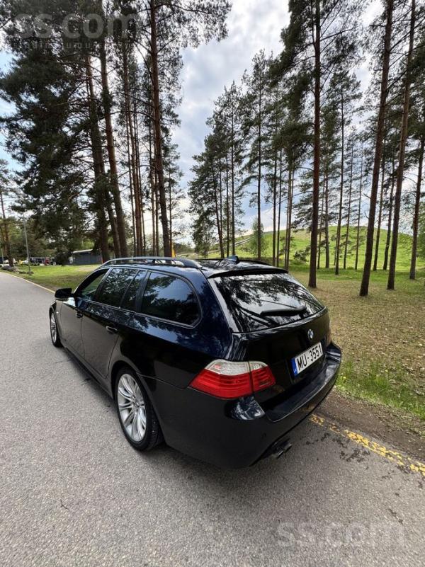 Blue BMW 530 2008 in Jekabpils, with an engine capacity of 3.00 L and mileage of 434 thousand km for 5550 €, photo 4 on AUTOMOTO.COM.LV