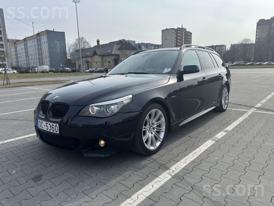 Синий БМВ 530 2008 в Рига, объемом двигателя 3.00 л и пробегом 300 тыс. км за 7700 €, фото 1 на AUTOMOTO.COM.LV
