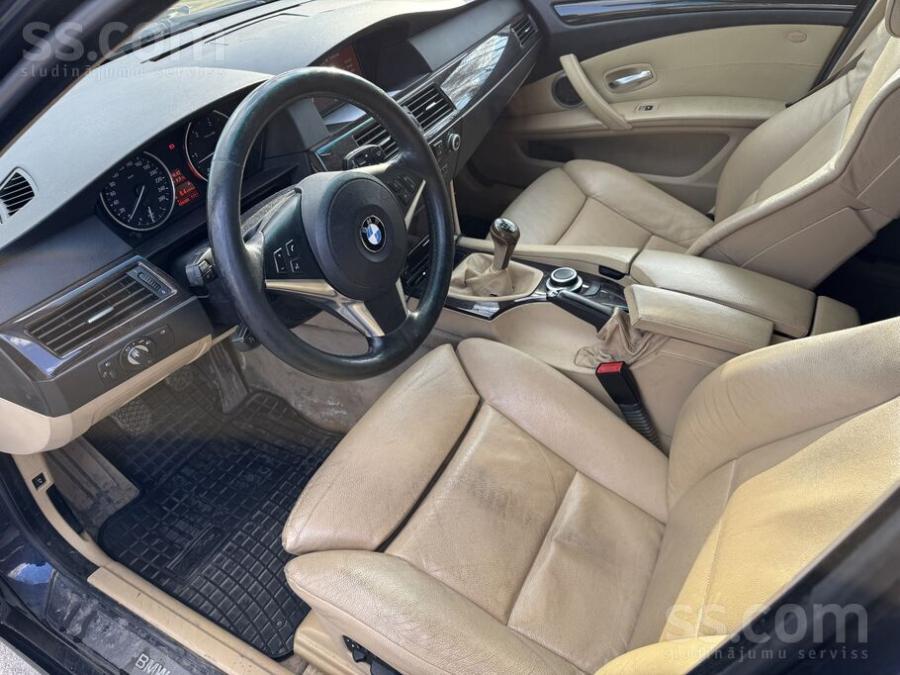 Zils BMW 530 2008 Rīga, ar dzinēja tilpumu 3.00 L un nobraukumu 459 tūkst. km par 4500 €, foto 7 vietnē AUTOMOTO.COM.LV