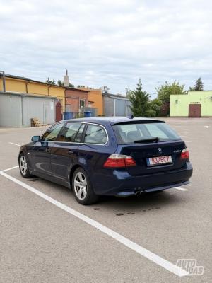 Blue BMW 530 2008 in Alytus, with an engine capacity of 3.00 L and mileage of 357 thousand km for 4000 €, photo 4 on AUTOMOTO.COM.LV