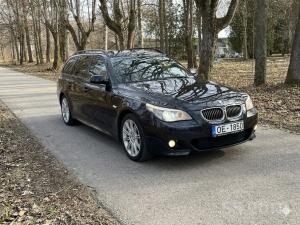 Blue BMW 530 2008 in Jelgava, with an engine capacity of 3.00 L and mileage of 0 thousand km for 6500 €, photo 4 on AUTOMOTO.COM.LV