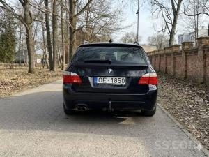 Blue BMW 530 2008 in Jelgava, with an engine capacity of 3.00 L and mileage of 0 thousand km for 6500 €, photo 6 on AUTOMOTO.COM.LV