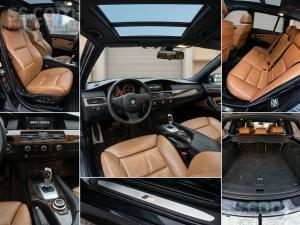 Blue BMW 530 2008 in Jelgava, with an engine capacity of 3.00 L and mileage of 0 thousand km for 6500 €, photo 8 on AUTOMOTO.COM.LV