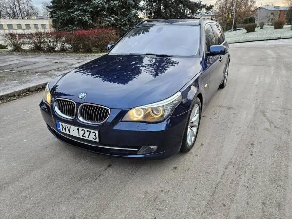 Blue BMW 530 2008 in Jekabpils, with an engine capacity of 3.00 L and mileage of 345 thousand km for 4990 €, photo 2 on AUTOMOTO.COM.LV