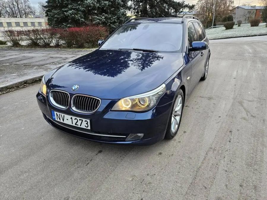 Синий БМВ 530 2008 в Екабпилс, объемом двигателя 3.00 л и пробегом 345 тыс. км за 4990 €, фото 3 на AUTOMOTO.COM.LV