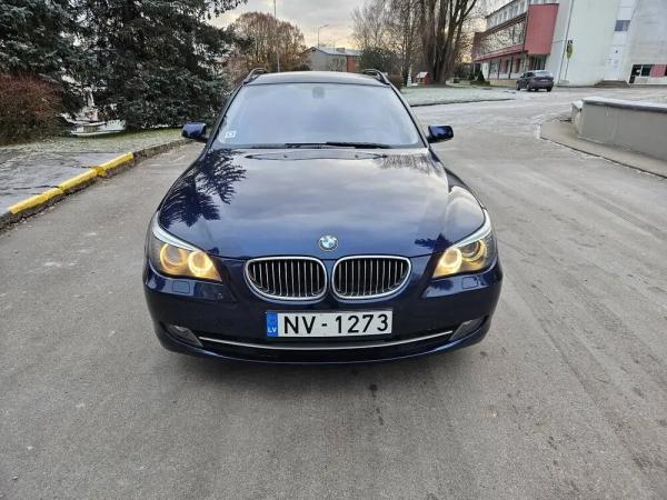 Blue BMW 530 2008 in Jekabpils, with an engine capacity of 3.00 L and mileage of 345 thousand km for 4990 €, photo 3 on AUTOMOTO.COM.LV