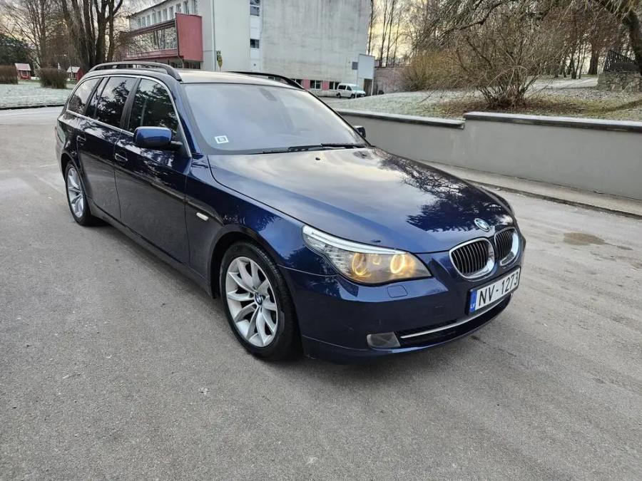 Синий БМВ 530 2008 в Екабпилс, объемом двигателя 3.00 л и пробегом 345 тыс. км за 4990 €, фото 5 на AUTOMOTO.COM.LV