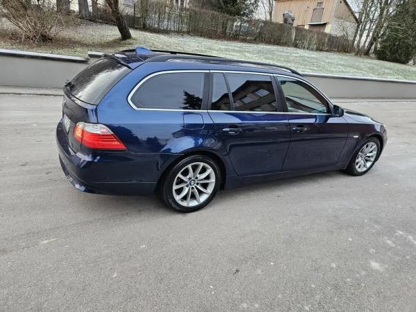 Blue BMW 530 2008 in Jekabpils, with an engine capacity of 3.00 L and mileage of 345 thousand km for 4990 €, photo 5 on AUTOMOTO.COM.LV