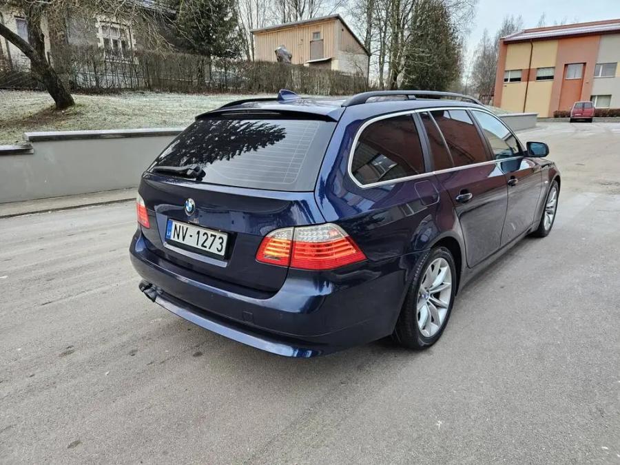 Синий БМВ 530 2008 в Екабпилс, объемом двигателя 3.00 л и пробегом 345 тыс. км за 4990 €, фото 7 на AUTOMOTO.COM.LV