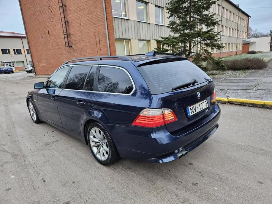 Синий БМВ 530 2008 в Екабпилс, объемом двигателя 3.00 л и пробегом 345 тыс. км за 4990 €, фото 9 на AUTOMOTO.COM.LV