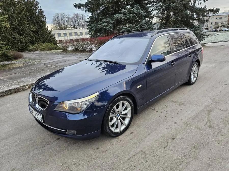 Синий БМВ 530 2008 в Екабпилс, объемом двигателя 3.00 л и пробегом 345 тыс. км за 4990 €, фото 12 на AUTOMOTO.COM.LV