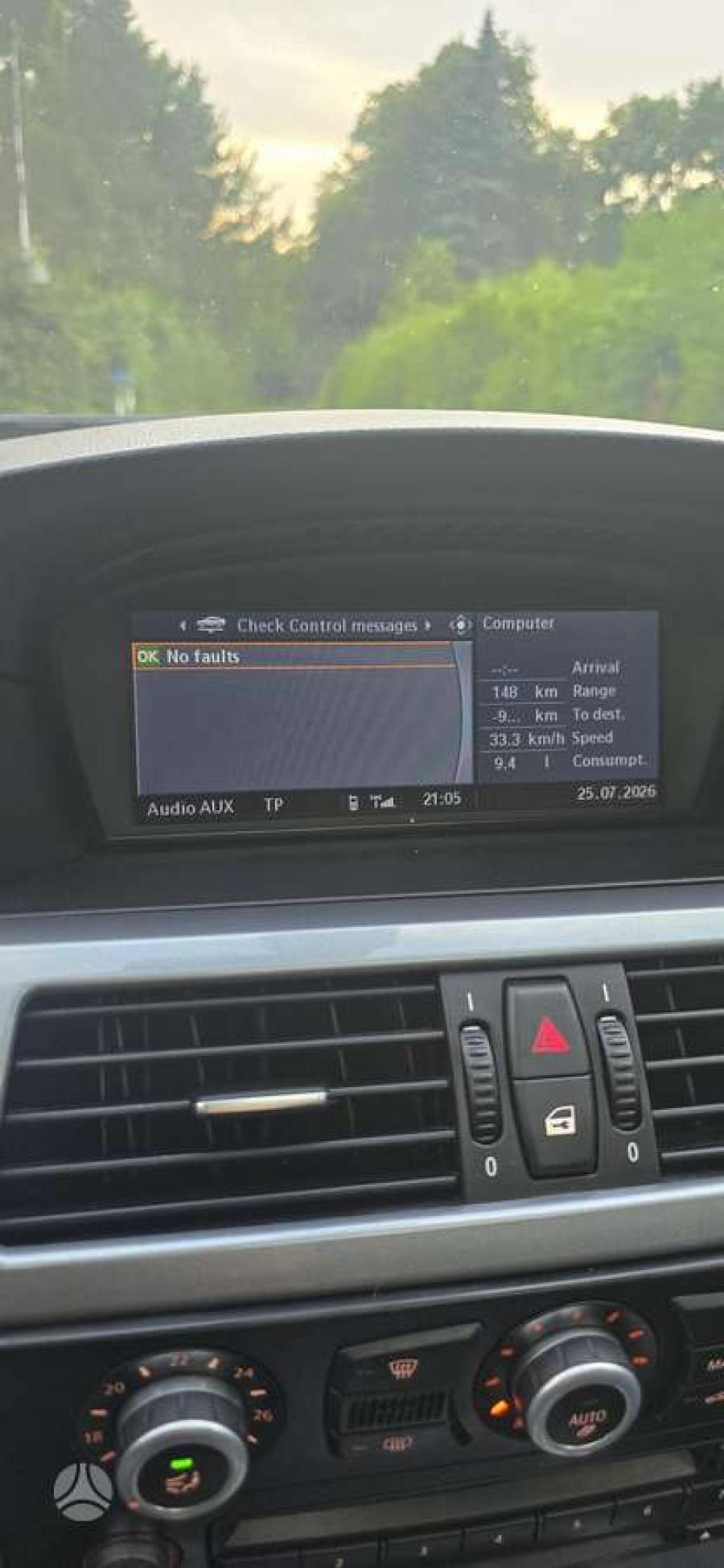 Zils BMW 530 2008 Kauņa, ar dzinēja tilpumu 2.99 L un nobraukumu 423 tūkst. km par 5200 €, foto 14 vietnē AUTOMOTO.COM.LV
