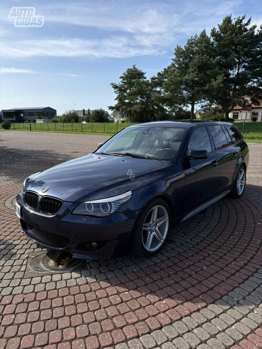 Blue BMW 530 2008 in Silute, with an engine capacity of 3.00 L and mileage of 395 thousand km for 5500 €, photo 3 on AUTOMOTO.COM.LV