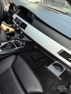 Blue BMW 530 2008 in Silute, with an engine capacity of 3.00 L and mileage of 395 thousand km for 5500 €, photo 17 on AUTOMOTO.COM.LV