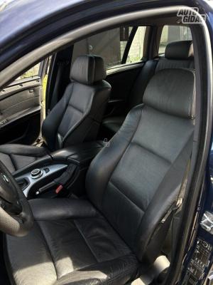 Blue BMW 530 2008 in Silute, with an engine capacity of 3.00 L and mileage of 395 thousand km for 5500 €, photo 19 on AUTOMOTO.COM.LV