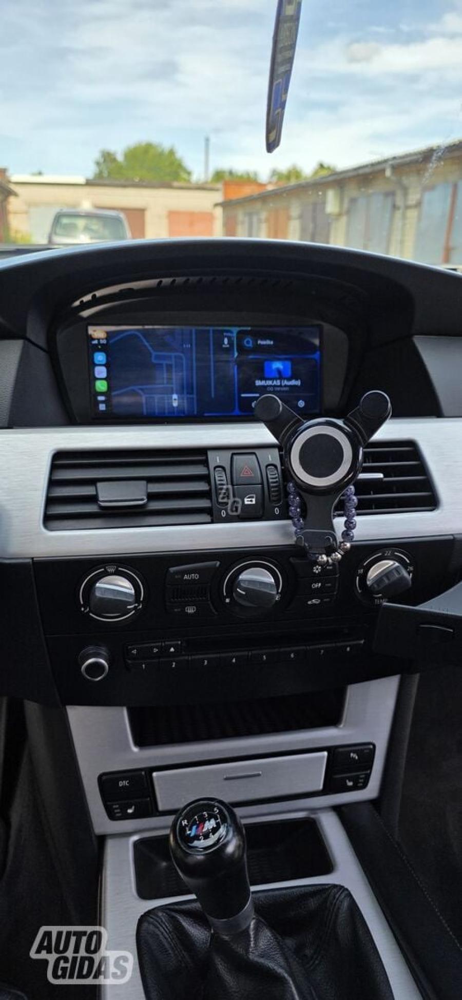 Blue BMW 530 2008 in Silute, with an engine capacity of 3.00 L and mileage of 395 thousand km for 5500 €, photo 25 on AUTOMOTO.COM.LV