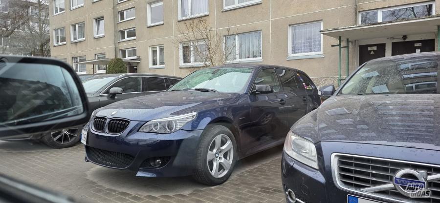 Blue BMW 530 2008 in Silute, with an engine capacity of 3.00 L and mileage of 395 thousand km for 5500 €, photo 27 on AUTOMOTO.COM.LV