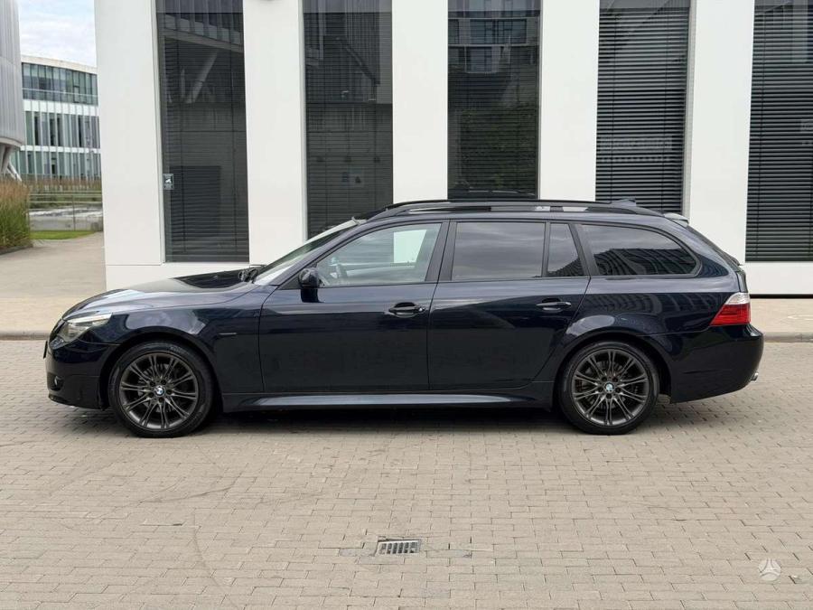 Blue BMW 530 2008 in Vilnius, with an engine capacity of 2.99 L and mileage of 330 thousand km for 5250 €, photo 7 on AUTOMOTO.COM.LV