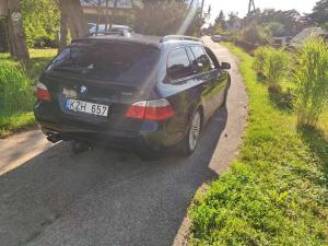 Blue BMW 530 2008 in Kaunas, with an engine capacity of 2.99 L and mileage of 384 thousand km for 6700 €, photo 6 on AUTOMOTO.COM.LV