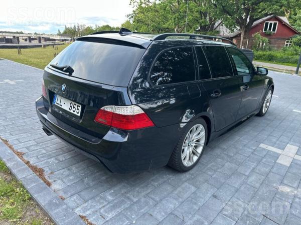 Blue BMW 530 2008 in Riga, with an engine capacity of 3.00 L and mileage of 397 thousand km for 6000 €, photo 2 on AUTOMOTO.COM.LV